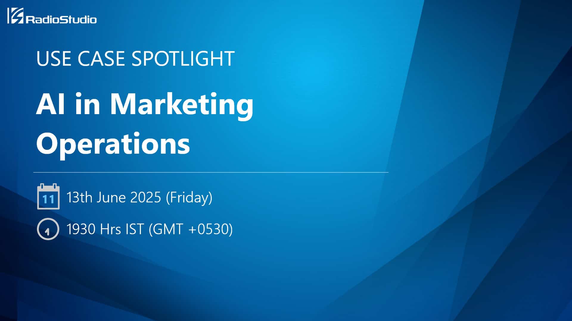 AI in Marketing Operations – RadioStudio